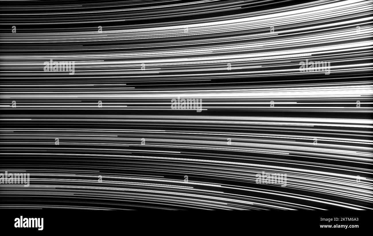 Abstract Lined Background With Monochrome Striped Pattern Motion