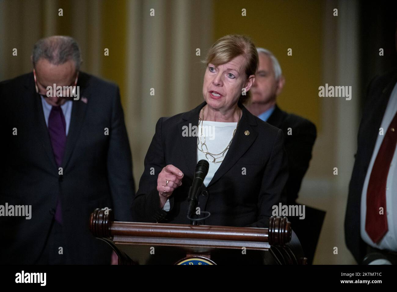 Washington, DC, November 29, 2022. United States Senator Tammy Baldwin ...