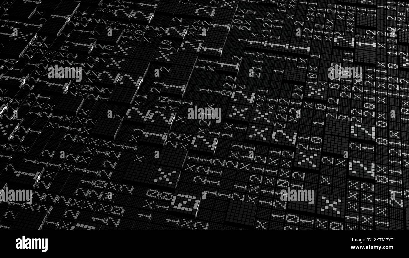 Motion graphic with digital technological space. Motion. Technological and connection motion ...