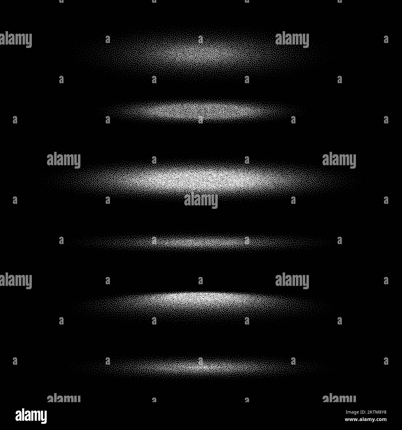 Stipple shadows set, dotted design elements. Fading gradient. Stippling ...