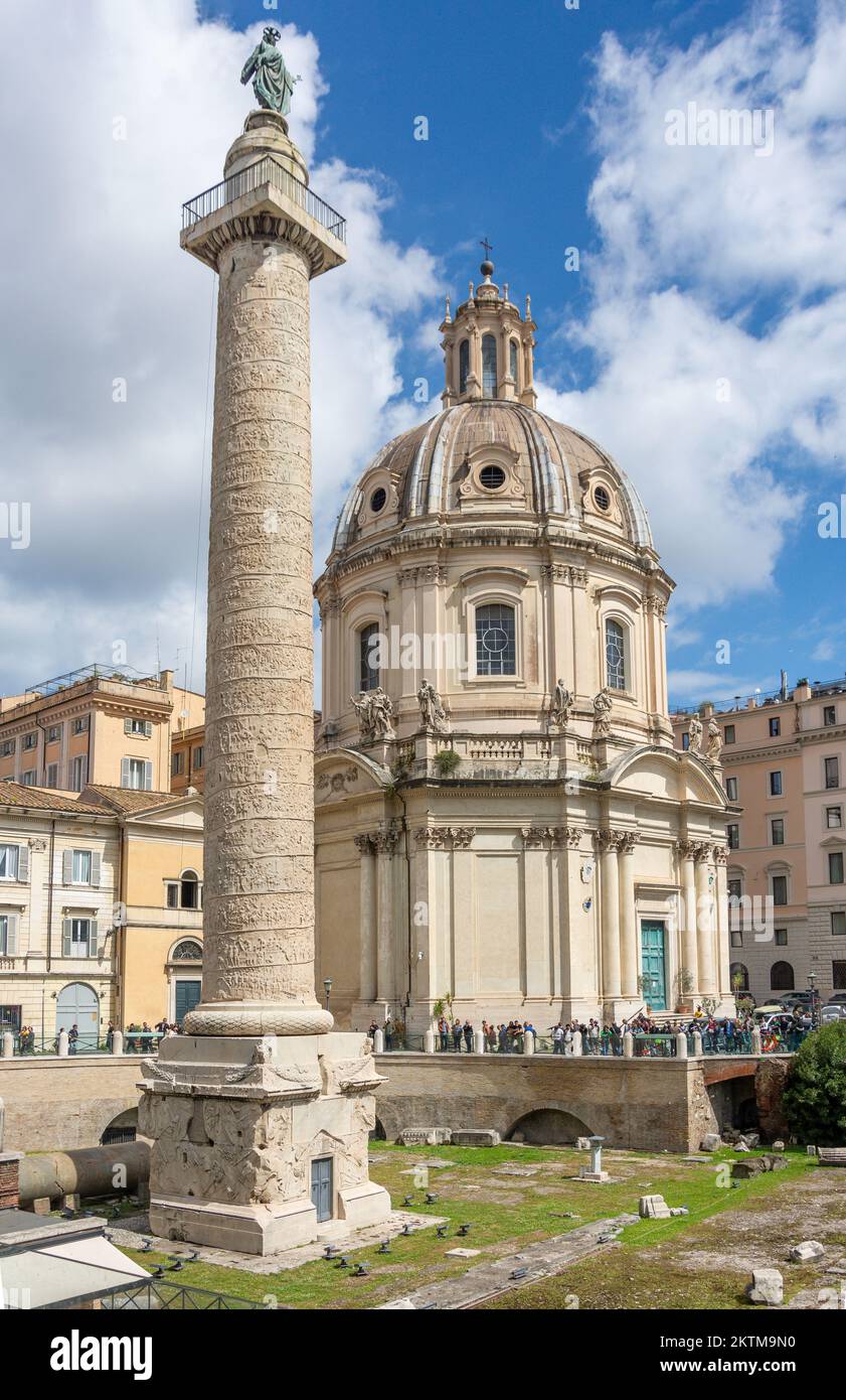 Church of the Most Holy Name of Mary at Trajan's Forum and Trajan's ...