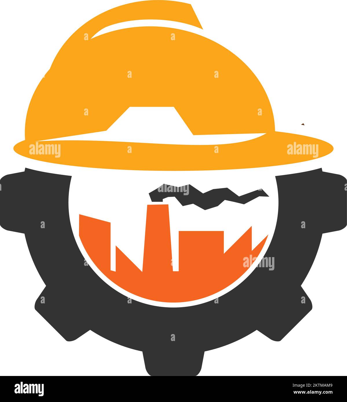 industrial gear logo template Icon Illustration Brand Identity Stock ...