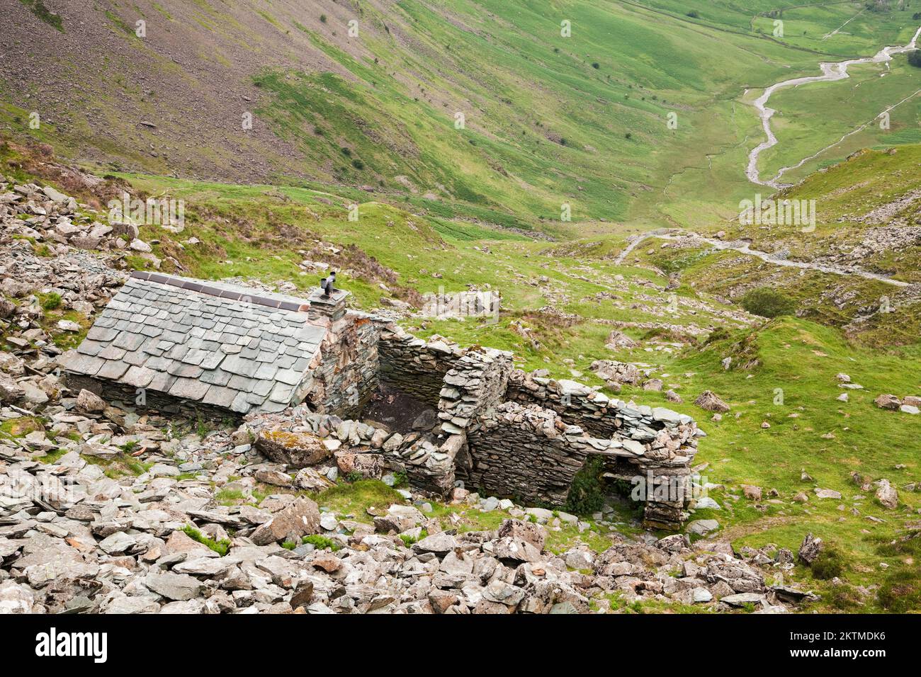 Warnscale Bothy above Warnscale Bottom in the Buttermere Valley ...