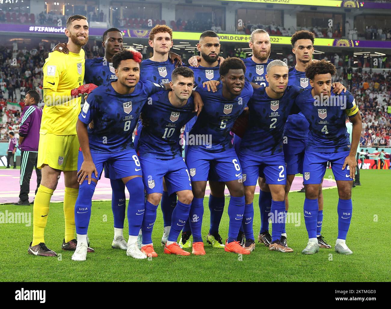 29th Nov 2022: Football World Cup 2022: Qatar : IR Iran - USA at AL ...