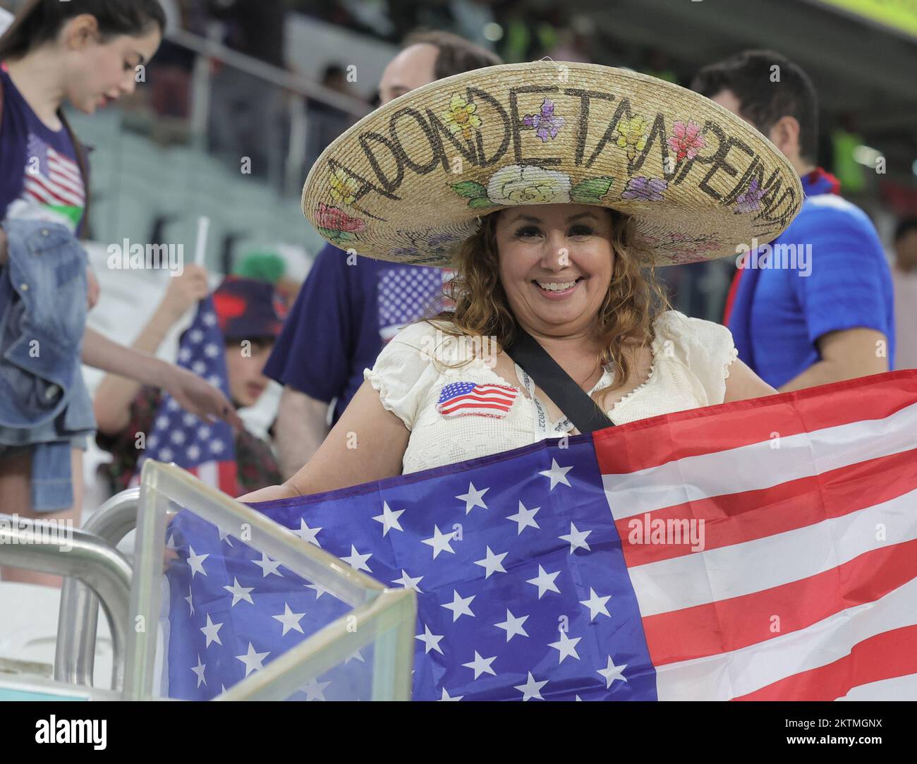 29th Nov 2022: Football World Cup 2022: Qatar : IR Iran - USA at AL ...