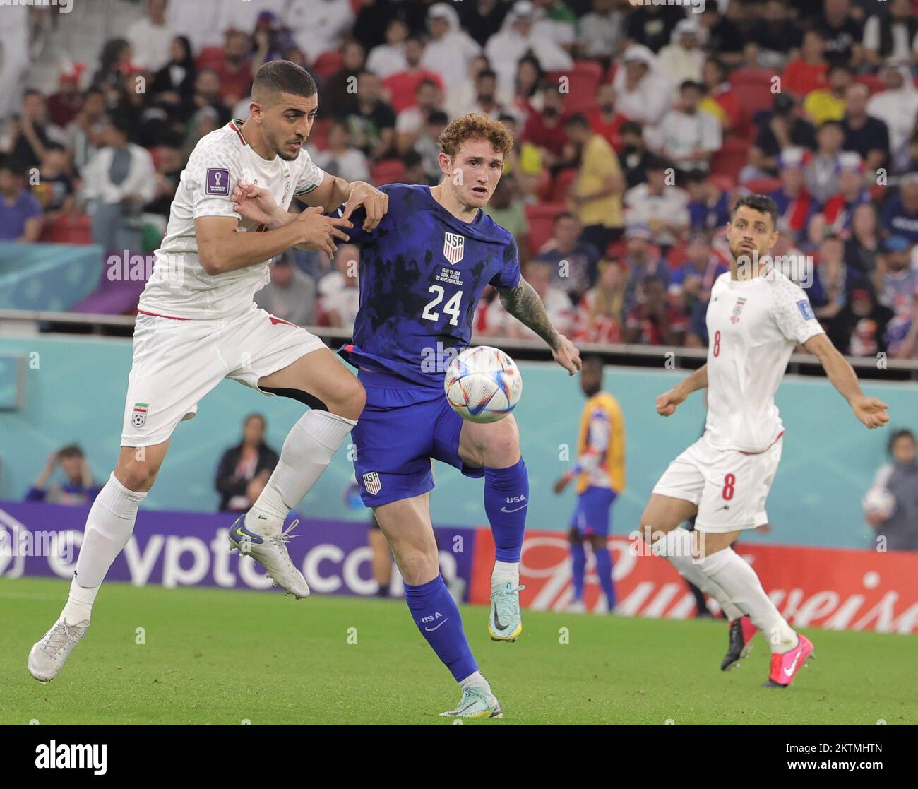 29th Nov 2022: Football World Cup 2022: Qatar : IR Iran - USA at AL ...