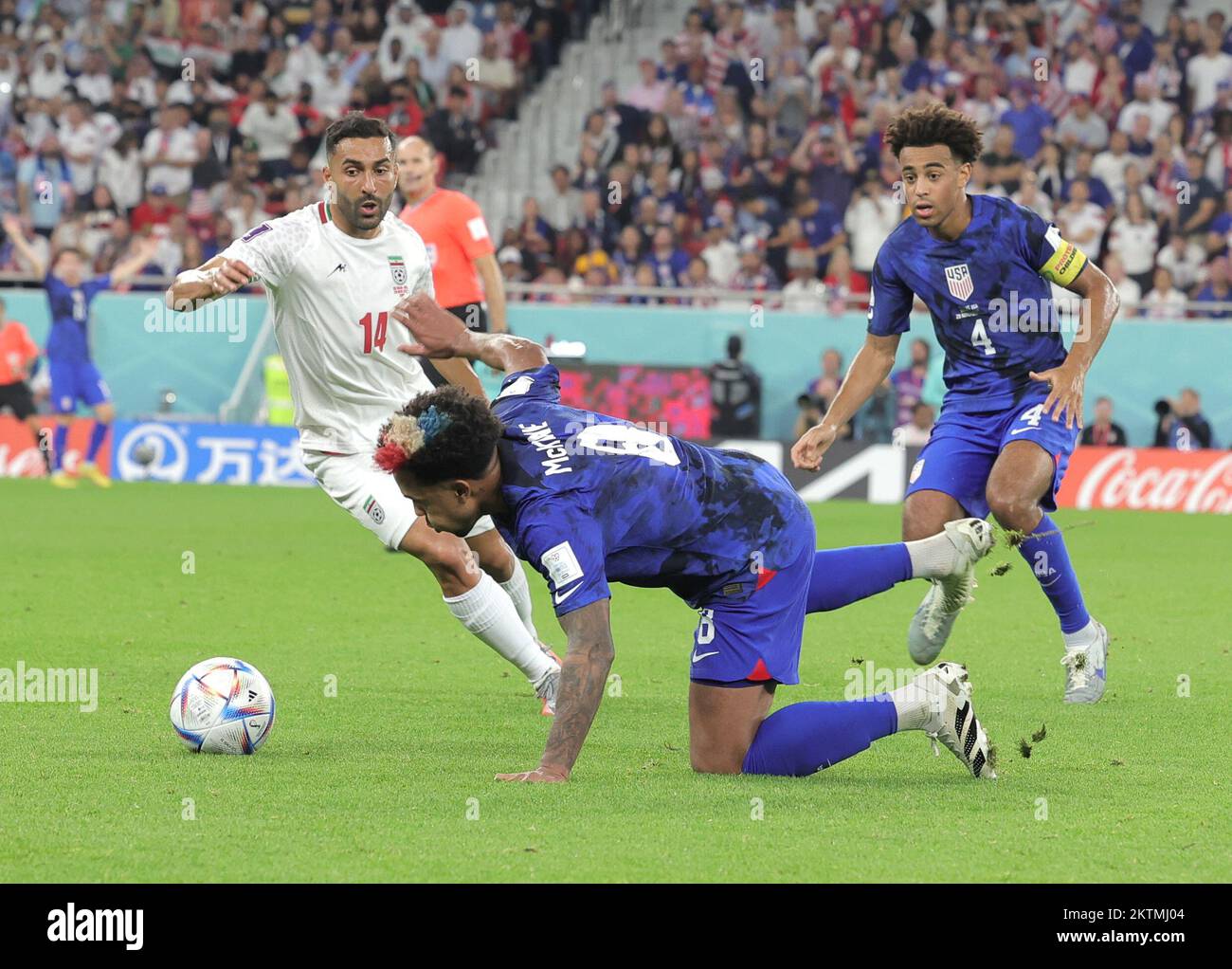 29th Nov 2022: Football World Cup 2022: Qatar : IR Iran - USA at AL ...