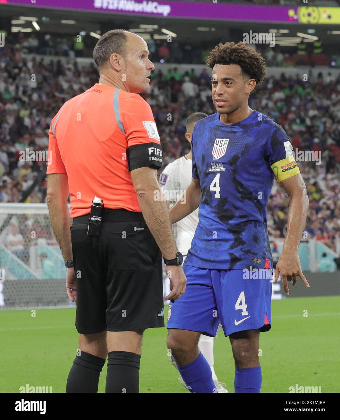 29th Nov 2022: Football World Cup 2022: Qatar : IR Iran - USA at AL ...