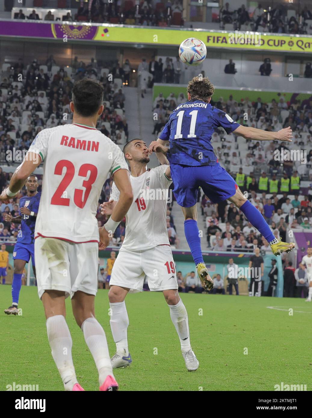 29th Nov 2022: Football World Cup 2022: Qatar : IR Iran - USA at AL ...