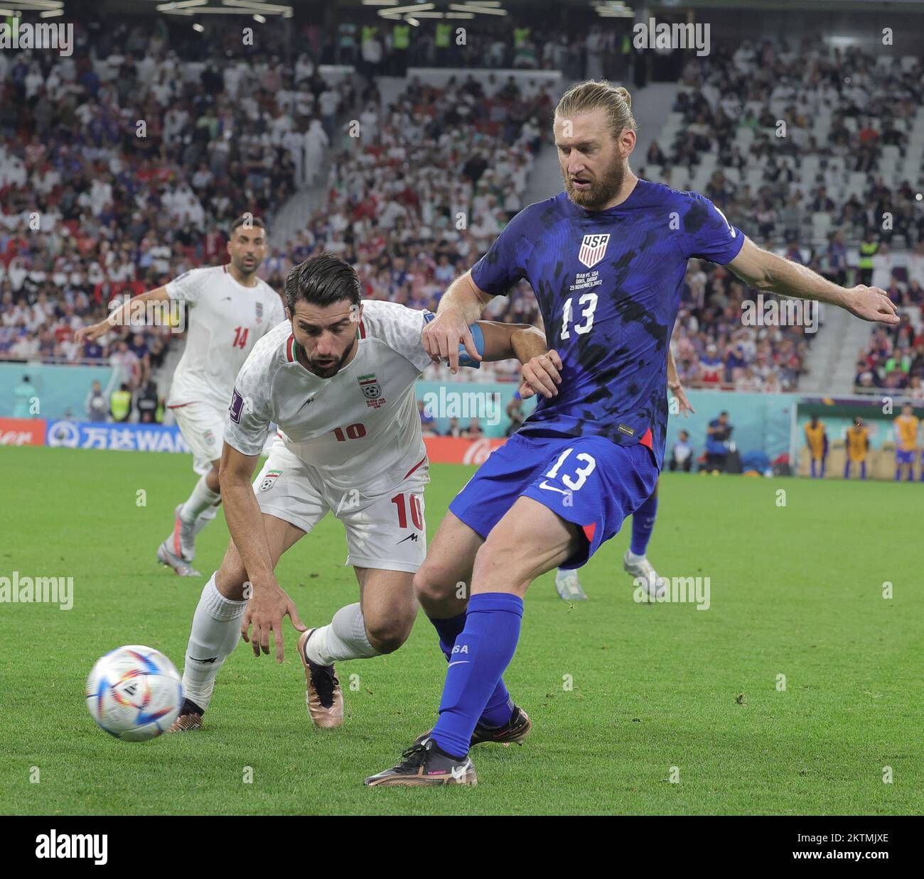 29th Nov 2022: Football World Cup 2022: Qatar : IR Iran - USA at AL ...