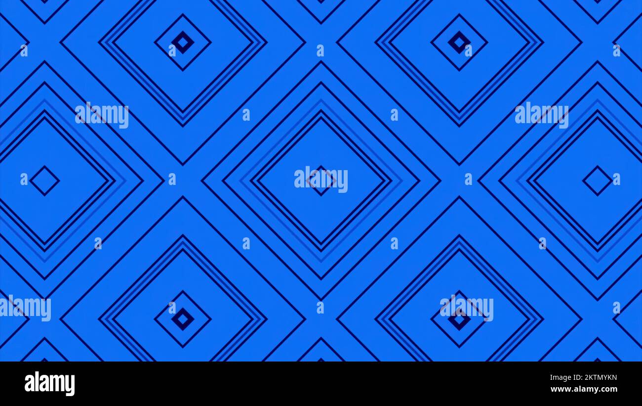 Abstract kaleidoscopic background with moving rhombuses. Design ...