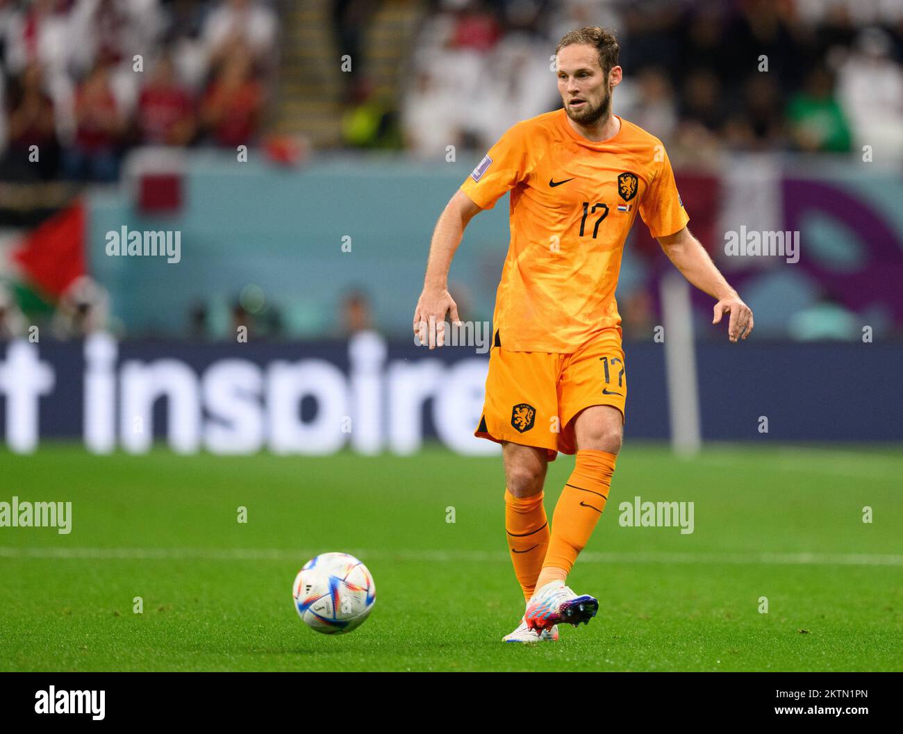 Al Khor, Qatar. 29th Nov, 2022. Soccer: World Cup, Netherlands - Qatar ...