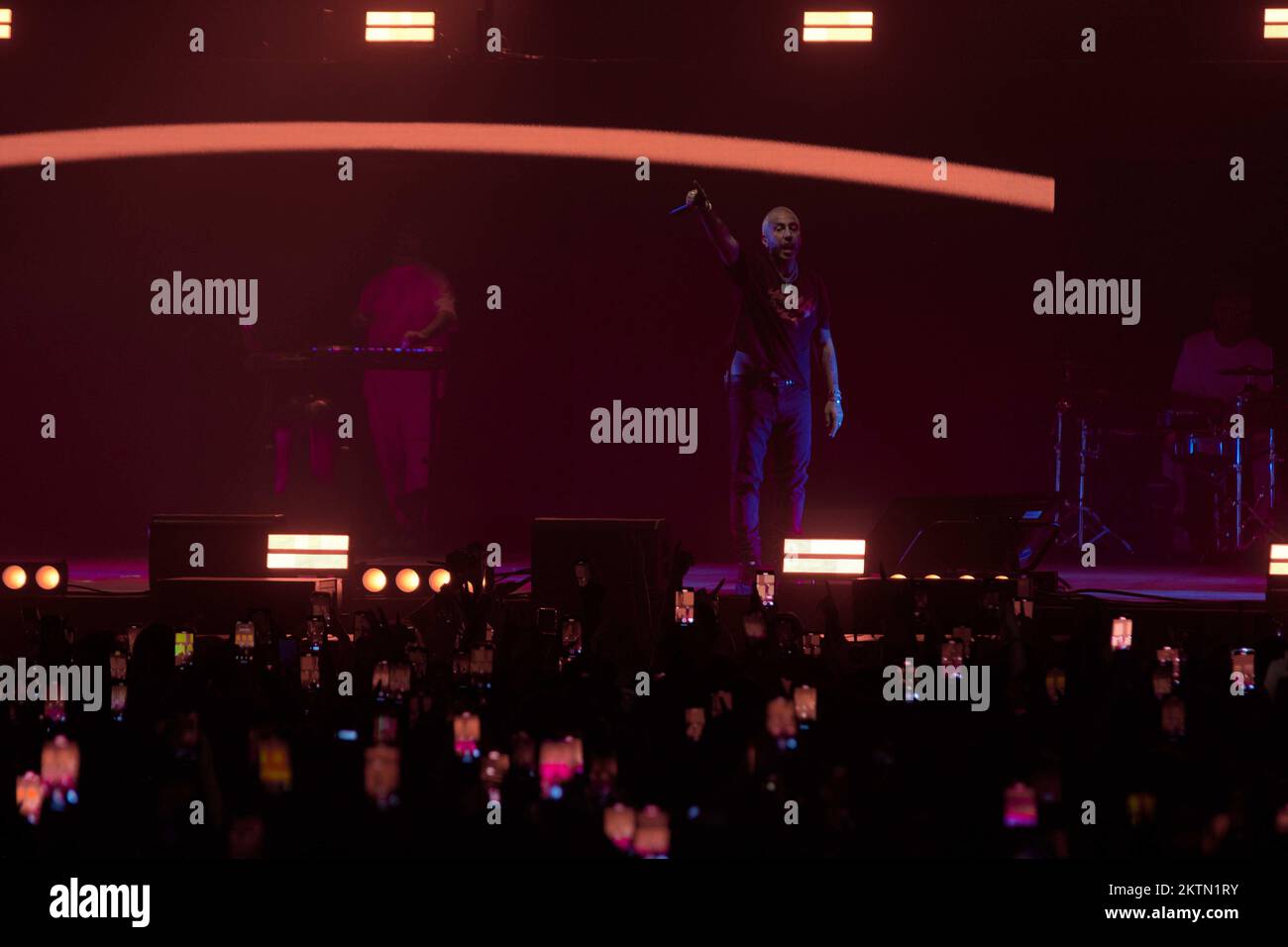 Palapartenope, Naples, Italy, November 29, 2022, Luche on stage during ...