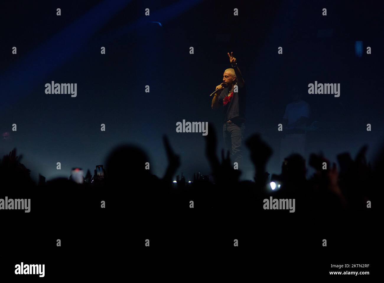 Palapartenope, Naples, Italy, November 29, 2022, Luche on stage during ...