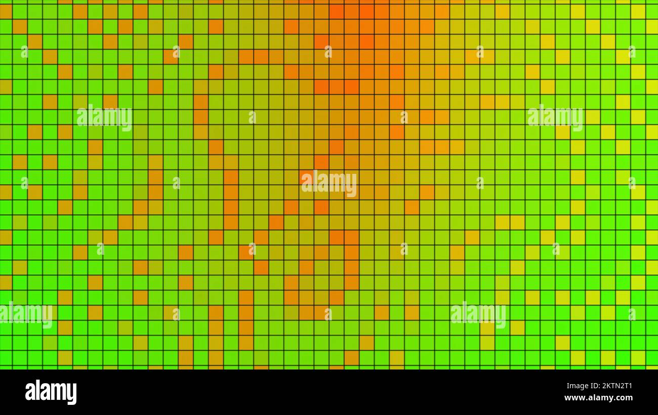 Colorful Distortion And Flickering In Pixels Motion Pixel Background Flickers With Colorful