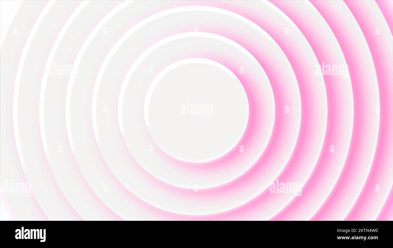Rings with shadow and rotation effect. Motion. Animated background of ...
