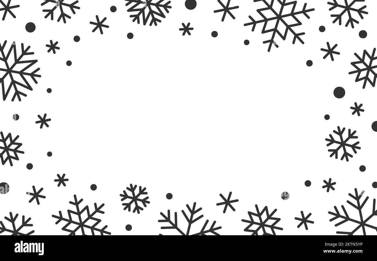 Vignette border frost Black and White Stock Photos & Images - Alamy