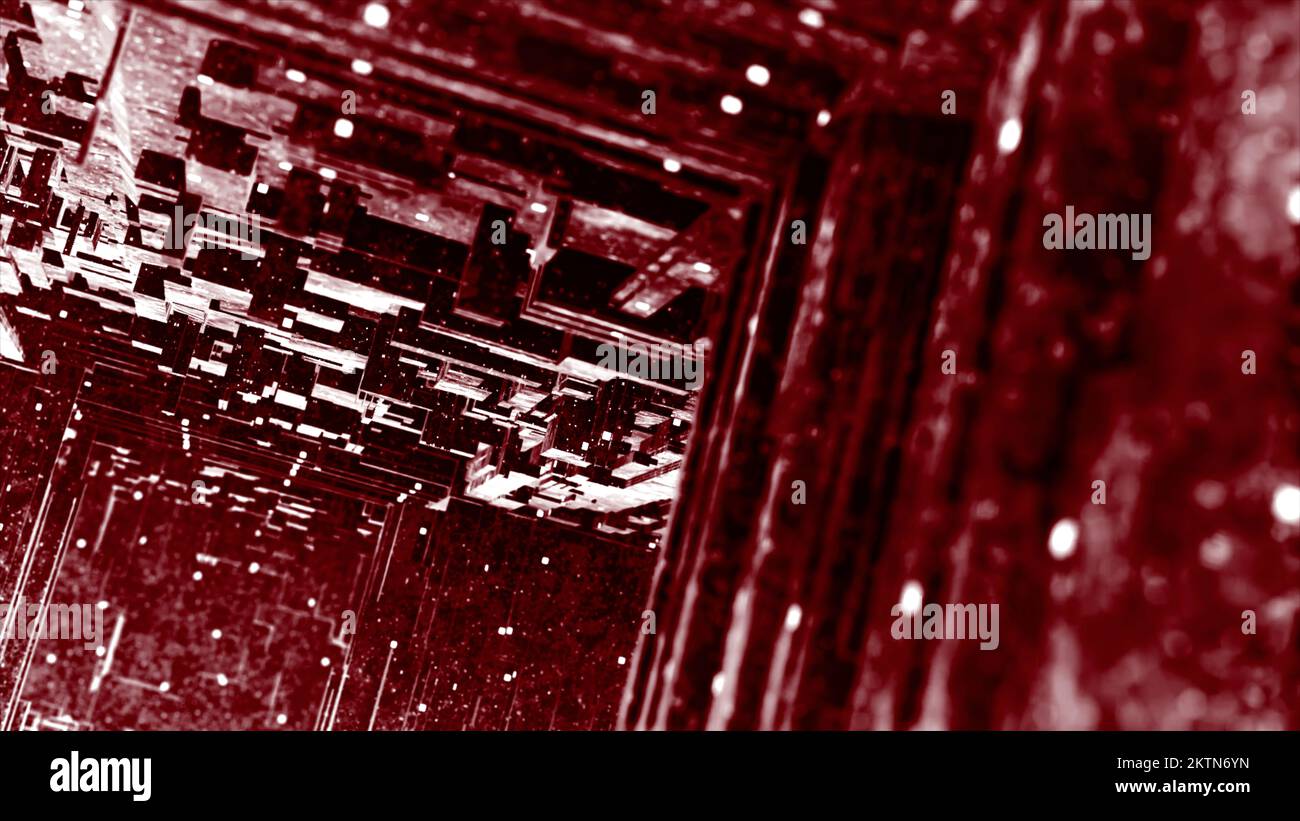 Virtual 3d maze. Motion. Movement in 3D maze with traps. Maze with ...