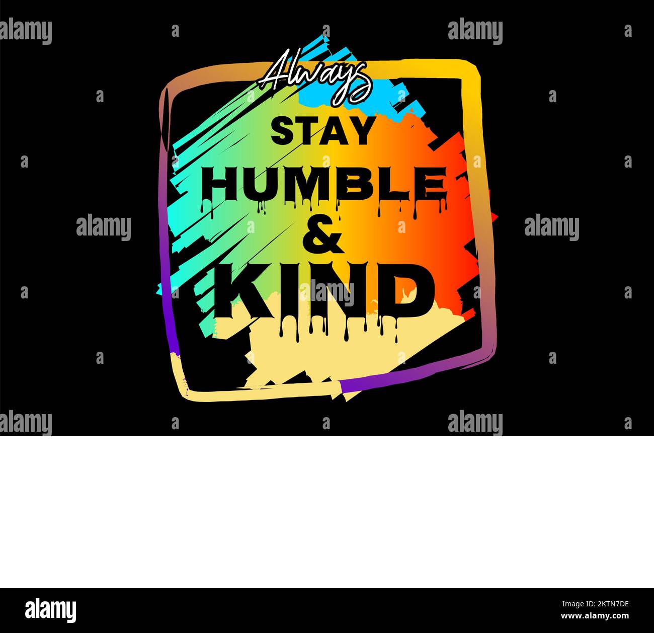 Vector image of a design containing a motivational, inspirational or ...