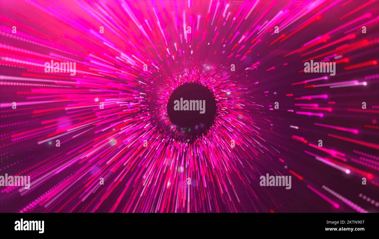 Bright spiral stream of rays. Motion. Cyber portal with moving spiral ...