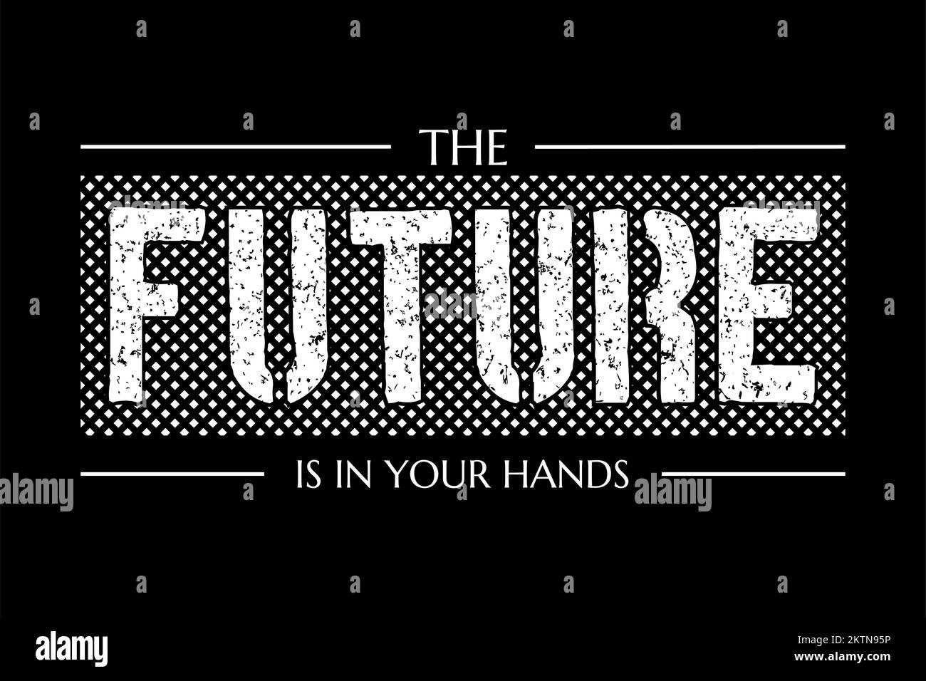 Vector image of a design containing a motivational, inspirational or ...