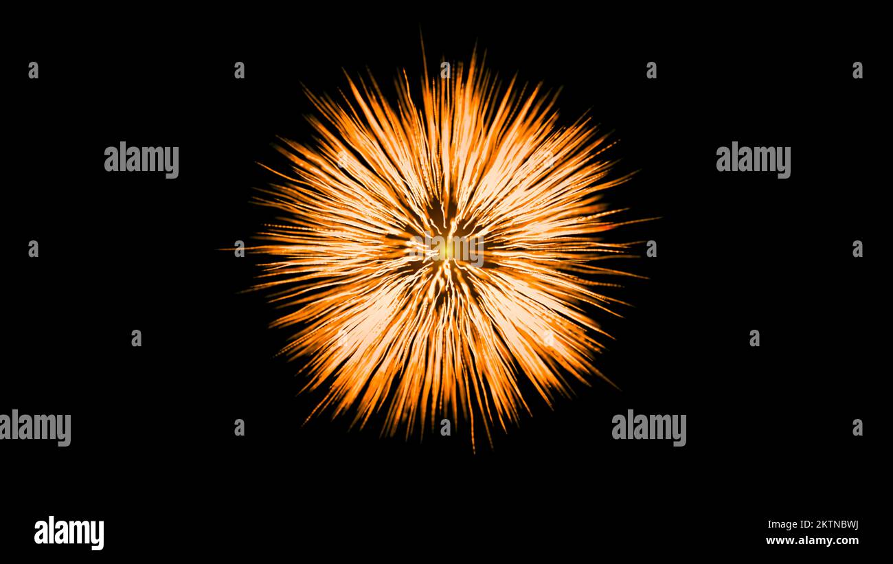 Explosion of glowing lines on colored background. Motion. Explosion of ...