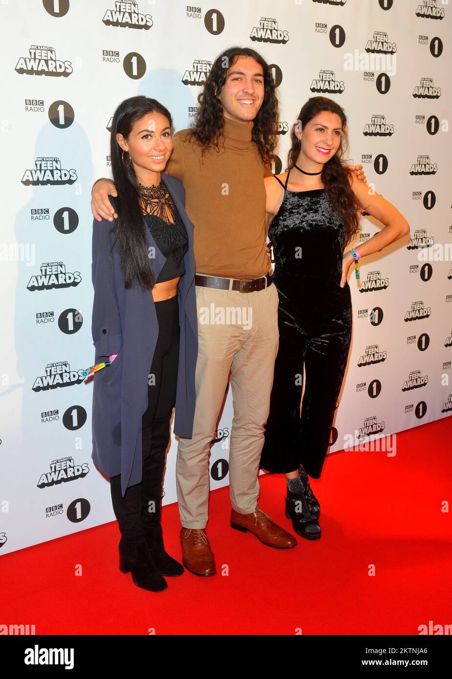 Catheryne Michaels, Louis Michaels and Alex Michaels at the BBC Radio 1 ...
