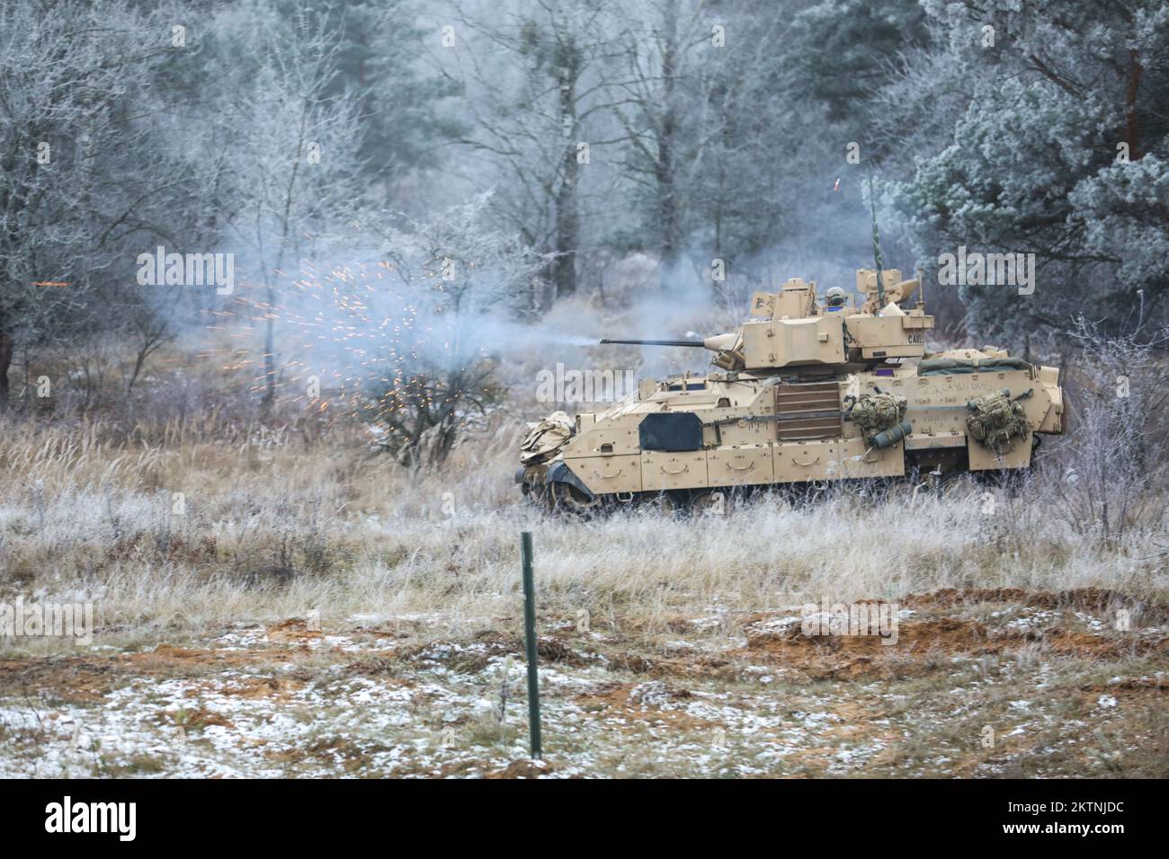 U.S. Soldiers assigned to Chaos Company, 3rd Battalion, 8th Cavalry ...