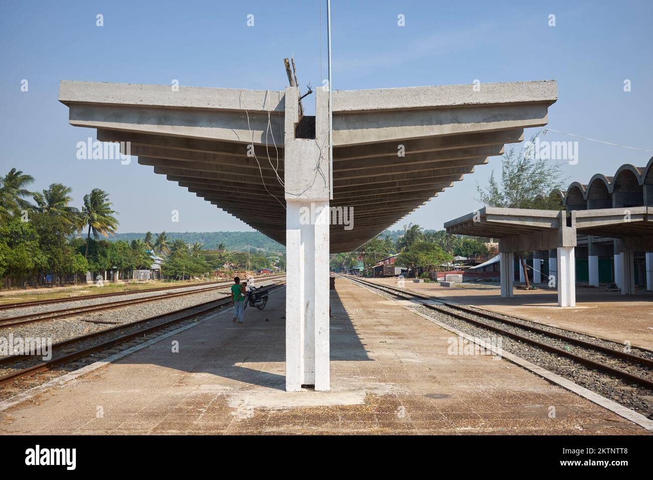 The Railway Station Sihanoukville Cambodia Stock Photo - Alamy