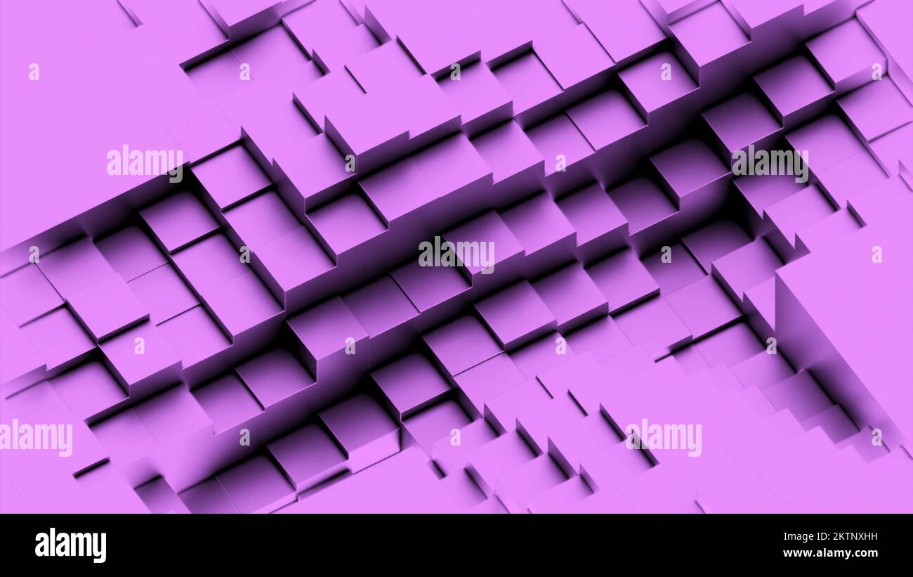 Dynamic animation complex cube structure hi-res stock photography and ...