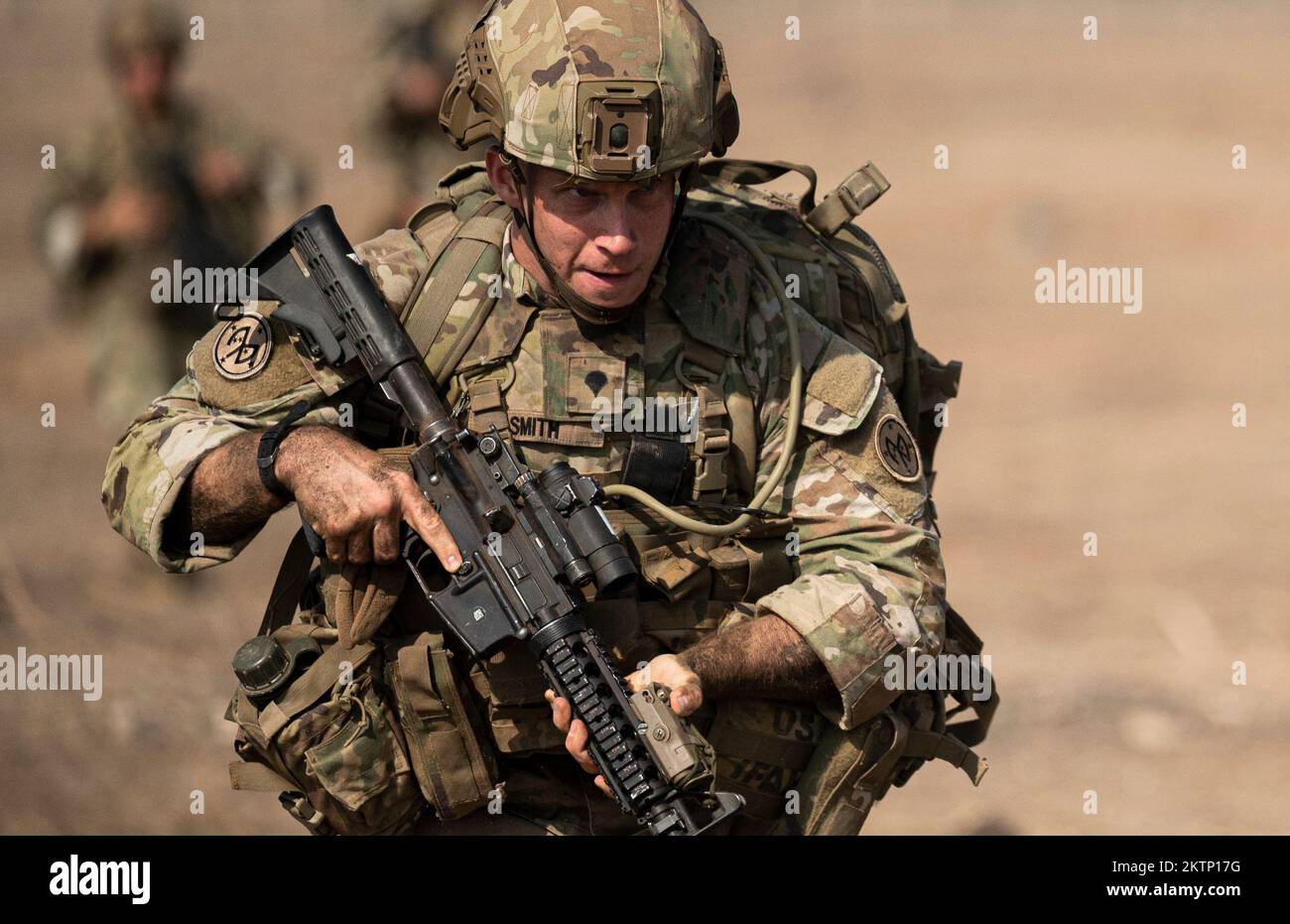 A U.S. Army infantryman assigned to the East Africa Response Force ...