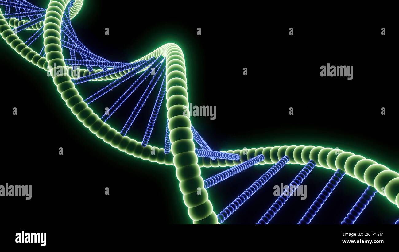 Beautiful Moving Spiral With Dna Design Rotating 3d Spiral With