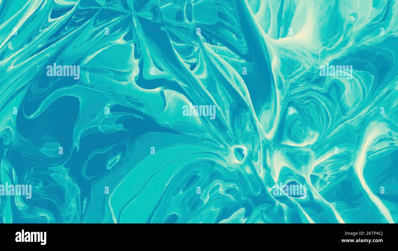 Background of moving wavy texture on surface of liquid. Design ...