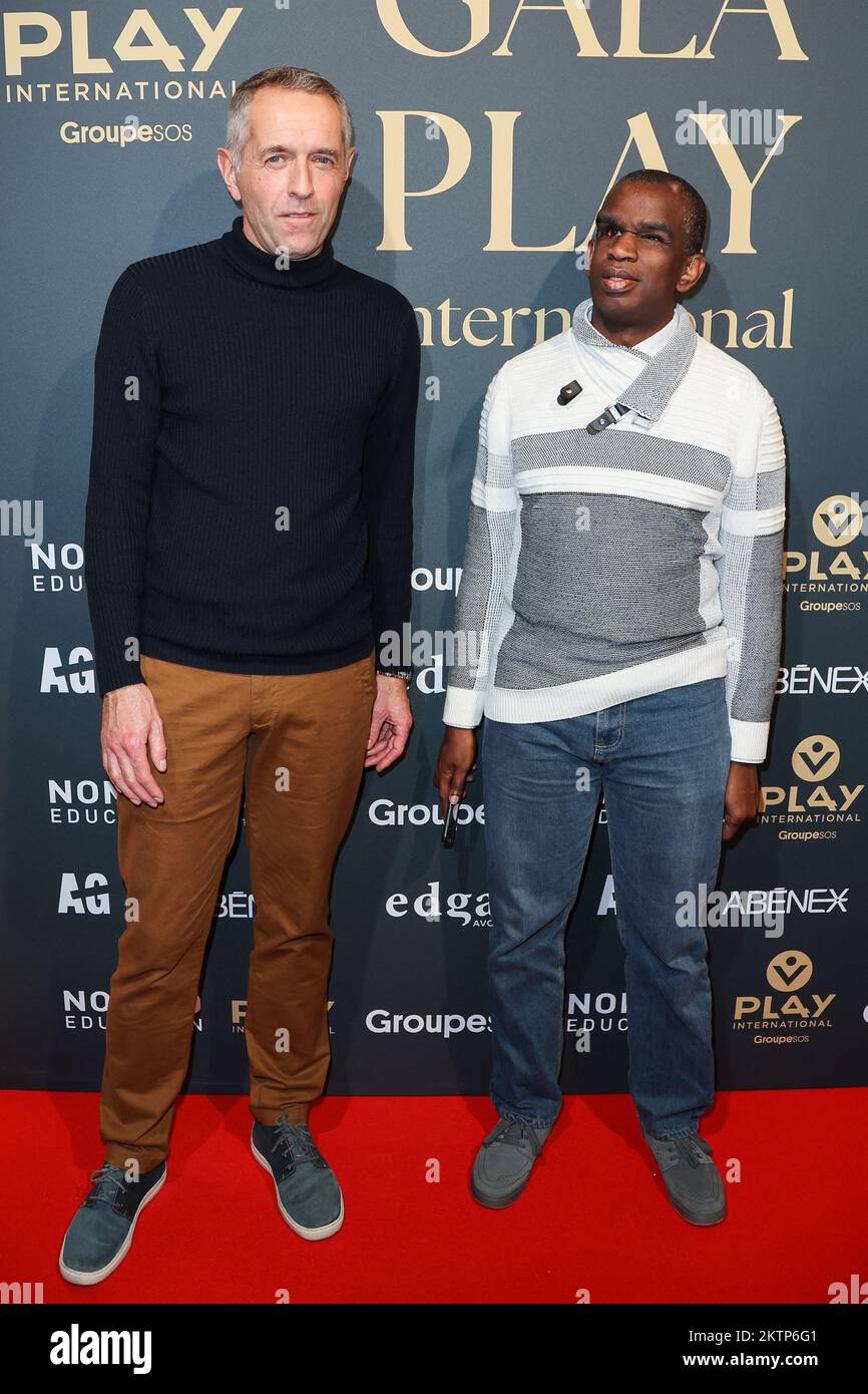 Paris, France. November 29, 2022 Denis Auge, Aladji Ba attend the 10TH ...