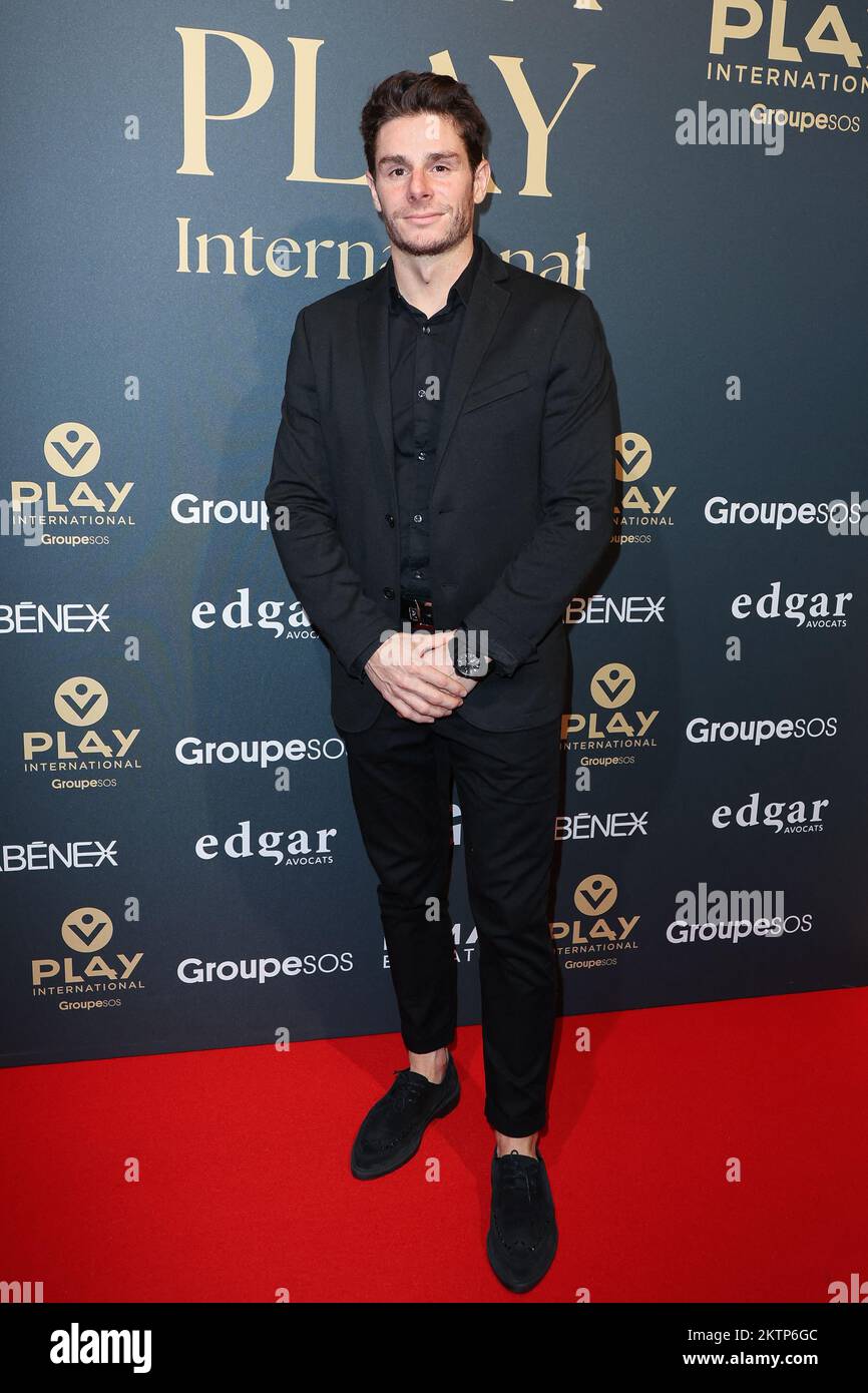 Paris, France. November 29, 2022 Gauthier Klauss attends the 10TH Play ...