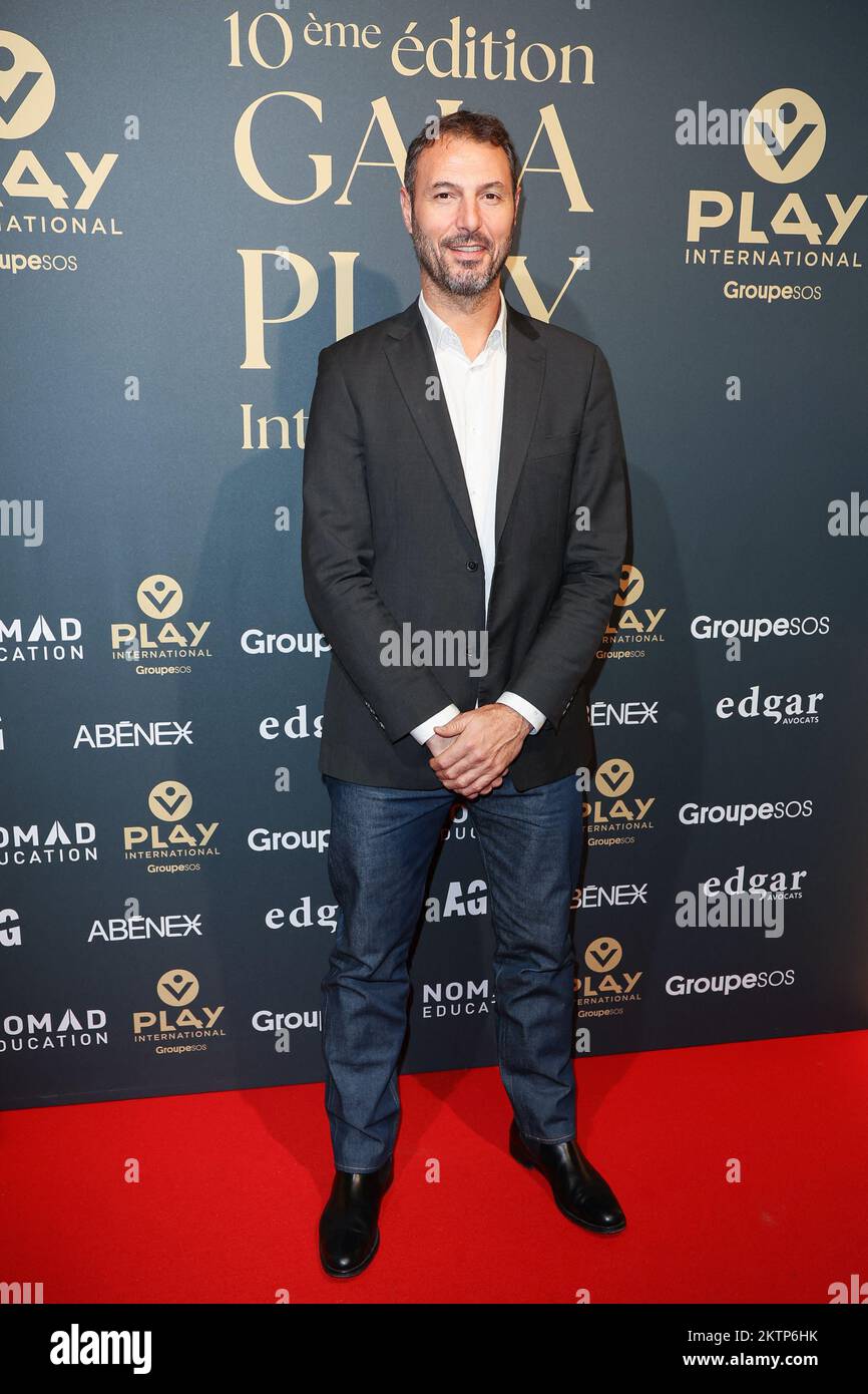 Paris, France. November 29, 2022 Jerome Fernandez attends the 10TH Play ...