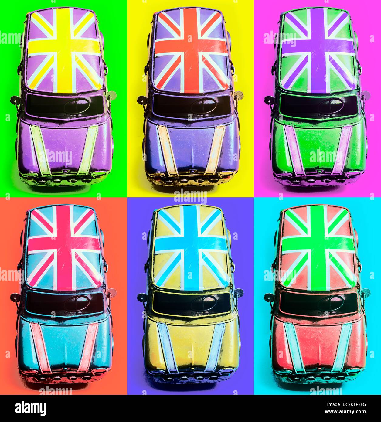 Bright pop flag hi-res stock photography and images - Alamy