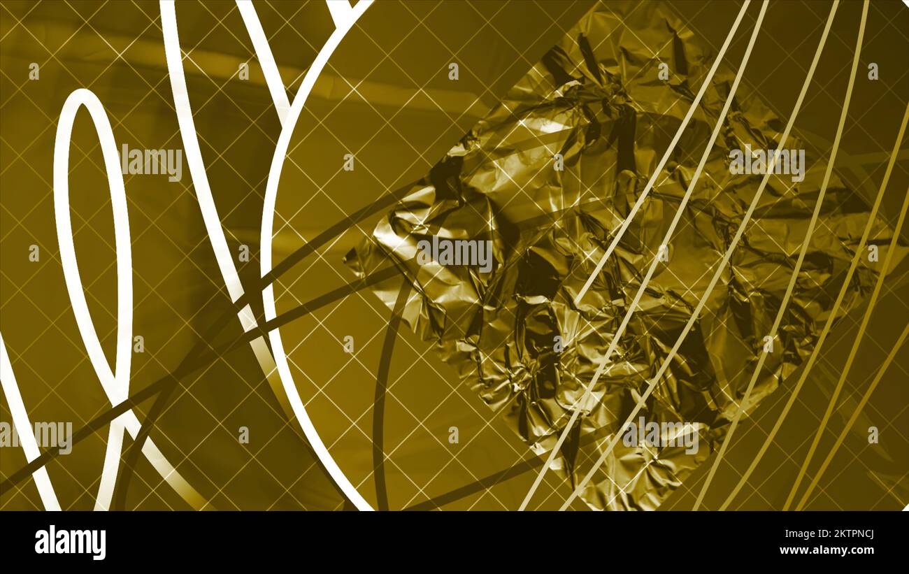 Animated insert with moving lines and shapes. Motion. Stylish animation ...