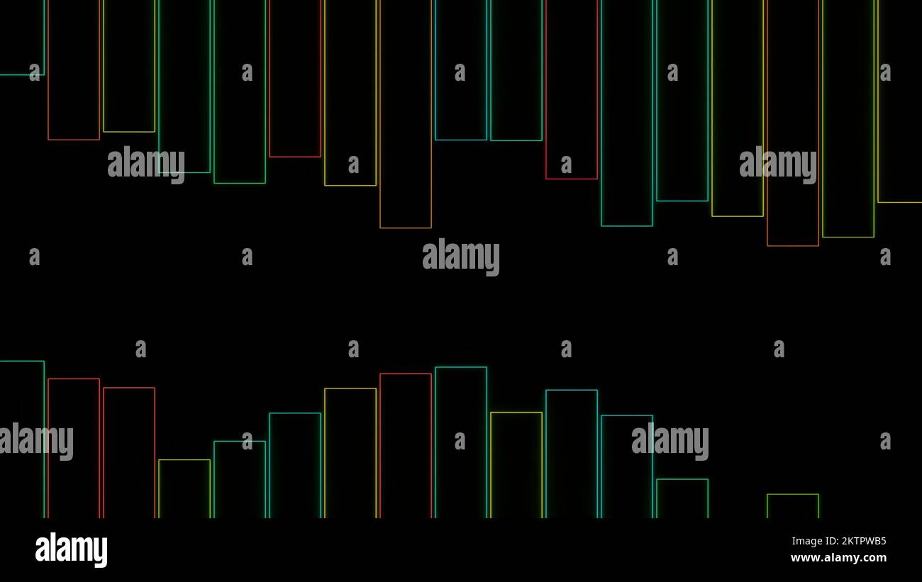 Black background. Design.Clear graphics in animation that hammer in ...