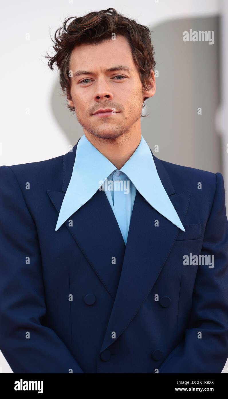 Harry Styles on the red carpet for 'Don't Worry Darling' at the 79th ...