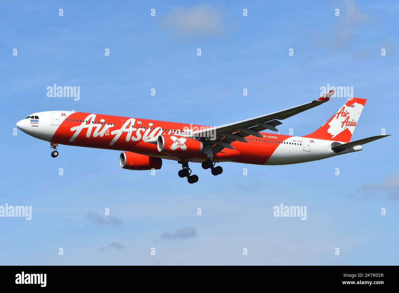 Chiba Prefecture, Japan - May 18, 2019: AirAsia X Airbus A330-300 (HS ...