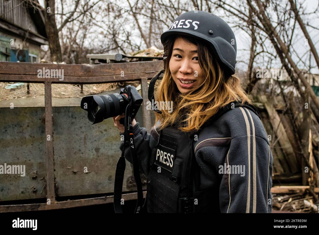 Portrait of Ashley Chan, this oustanding journalist and photographer ...