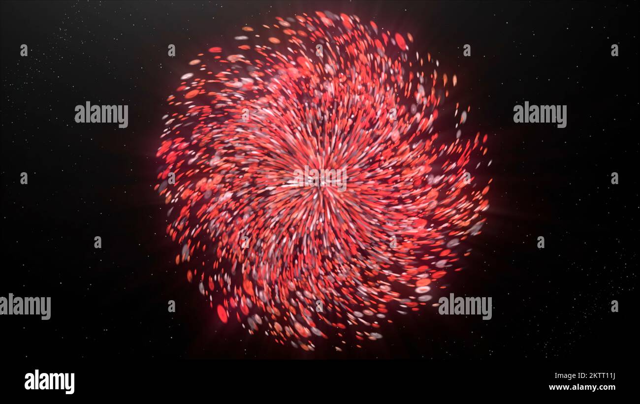 Swirling red orange animation digital hi-res stock photography and ...