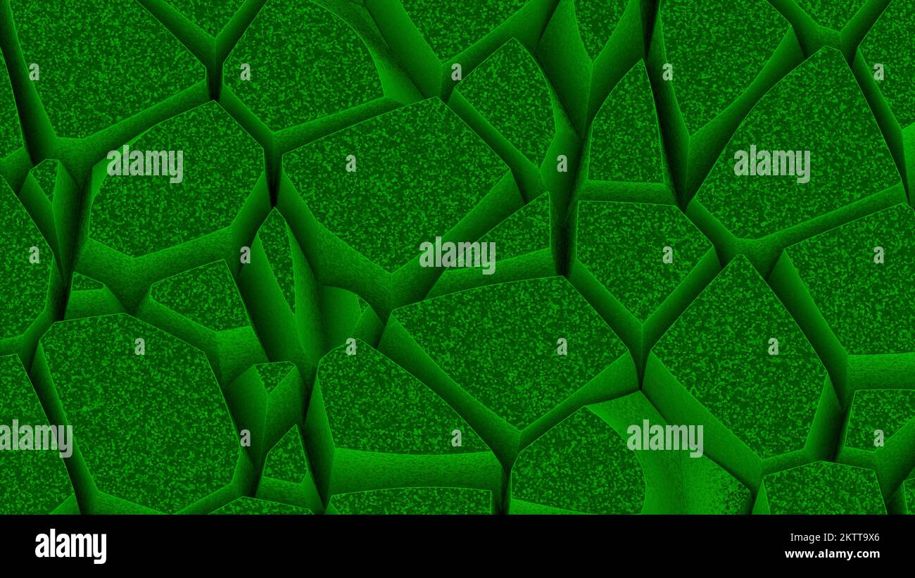 Pink and green breaking stones. Design.A light background in ...