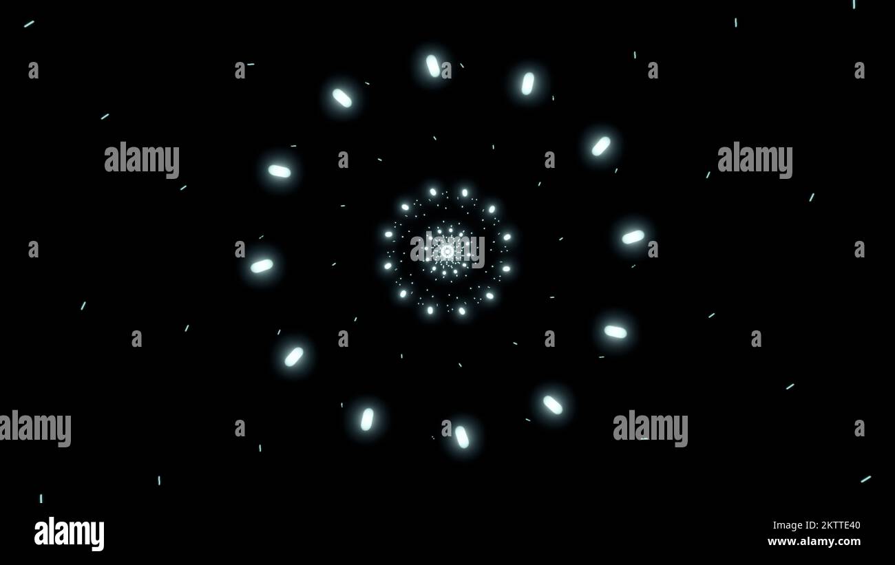 Abstract alien space gun shooting in outer space in space battle ...