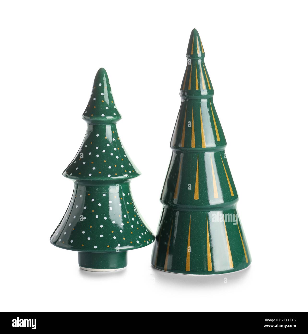 Beautiful ceramic christmas tree Cut Out Stock Images & Pictures - Alamy