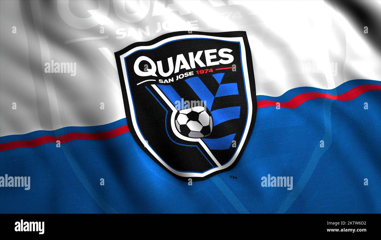 The San Jose Earthquakes American professional soccer team. Motion ...