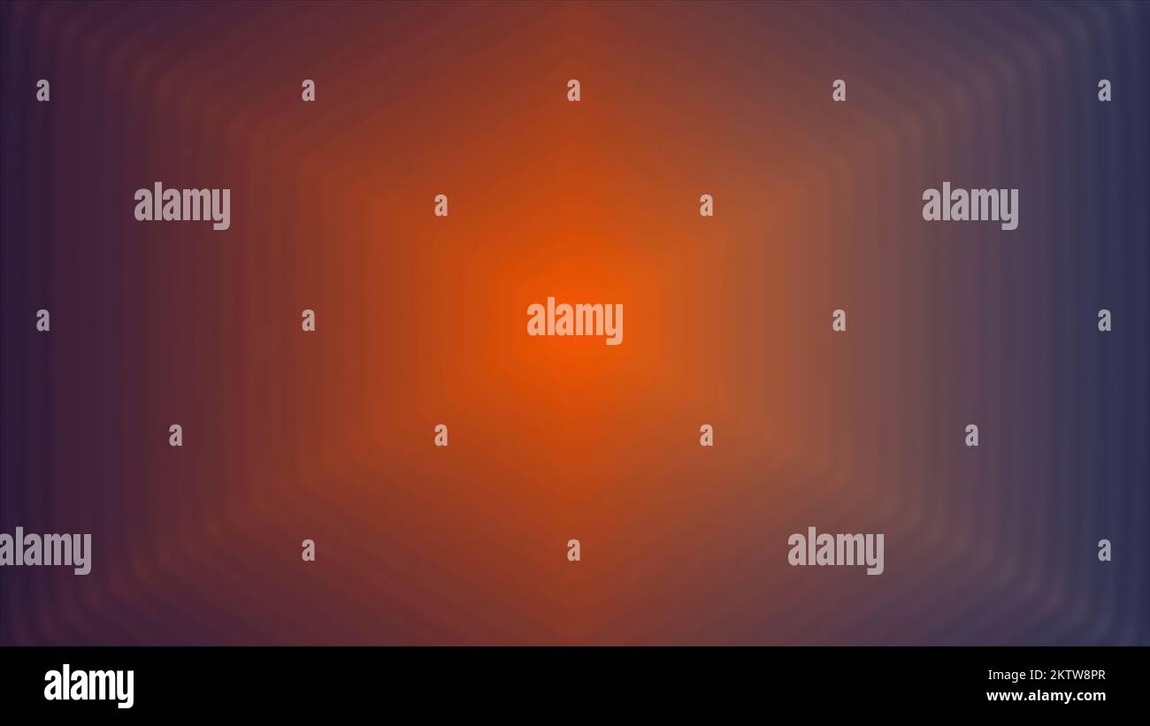 Bright orange background. Motion.Large glowing circles in animation ...