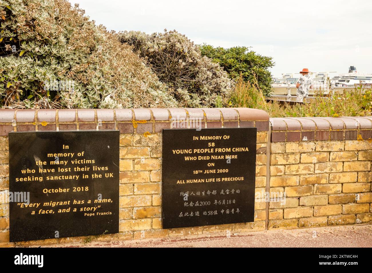 Memorial,plaques,plaque,for,migrants,migrant,deaths,that,have,drowned ...
