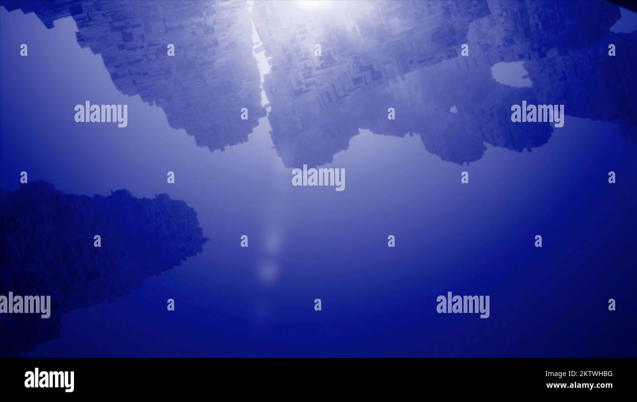 Cartoon water surface caustic sun hi-res stock photography and images ...